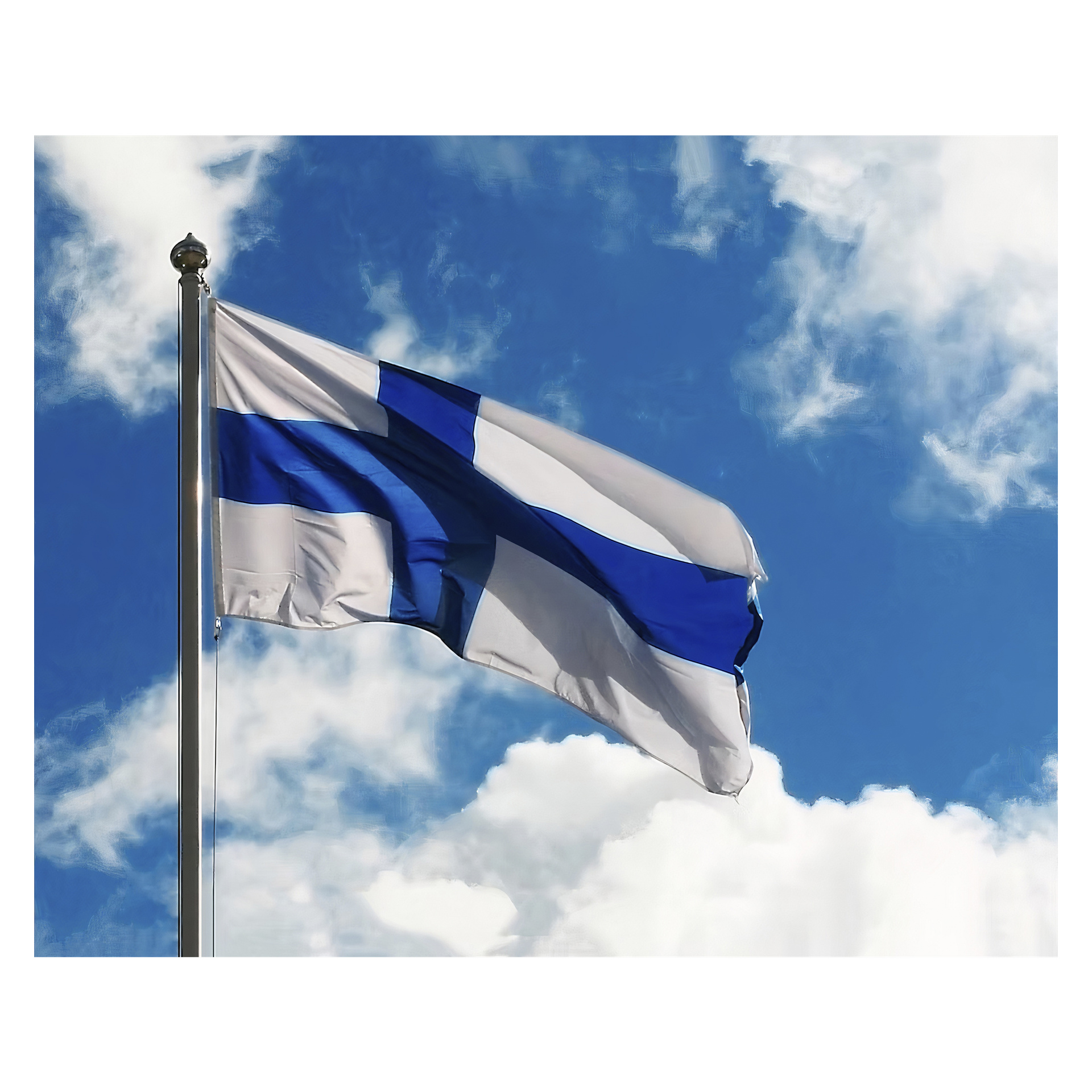 Suomen lippu 150x245 cm | Flagmore | Jula