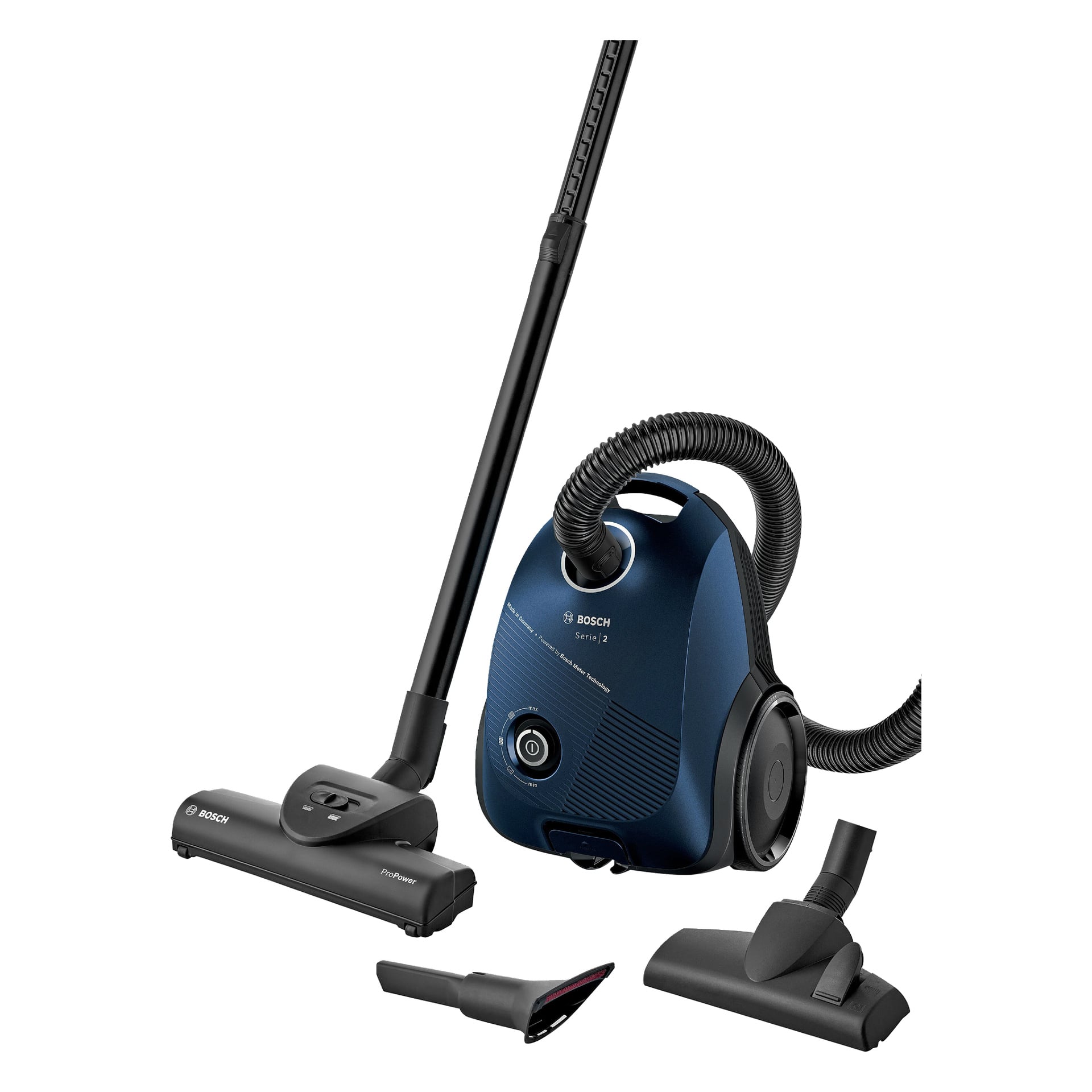 Dammsugare 600 W | Bosch Home BGBS2BU1T | Jula