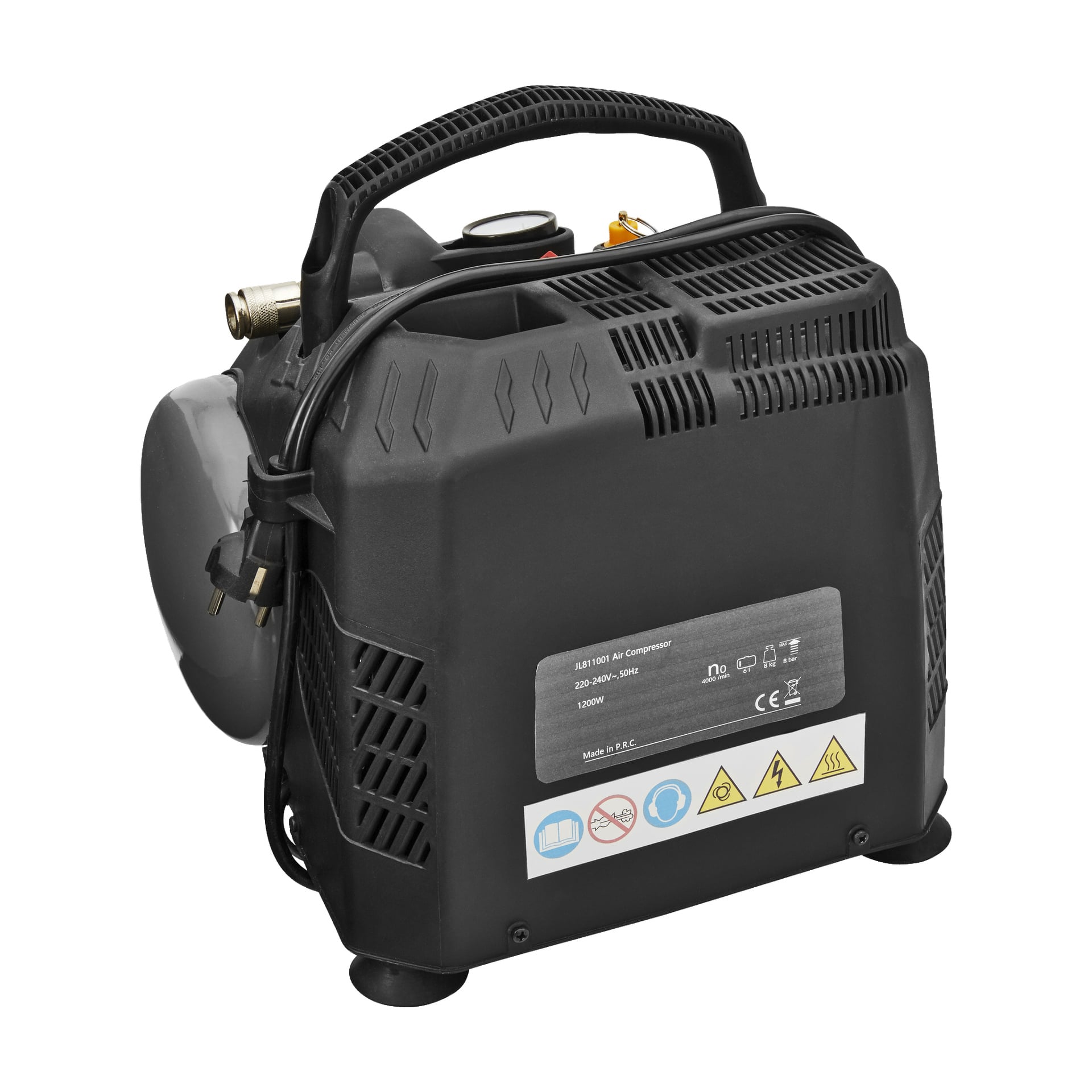 Kompressor 6 l 1200 W 180 l/min | Meec Tools | Jula
