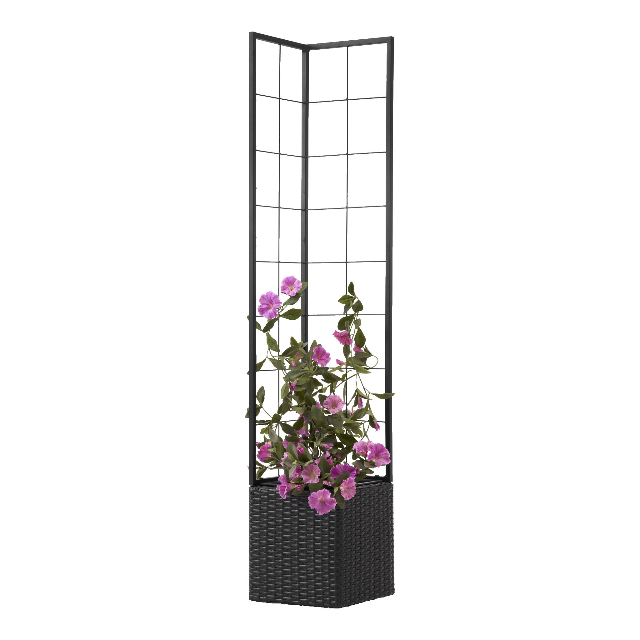 Blomlåda med spaljé 31x165 cm | Hard Head | Jula