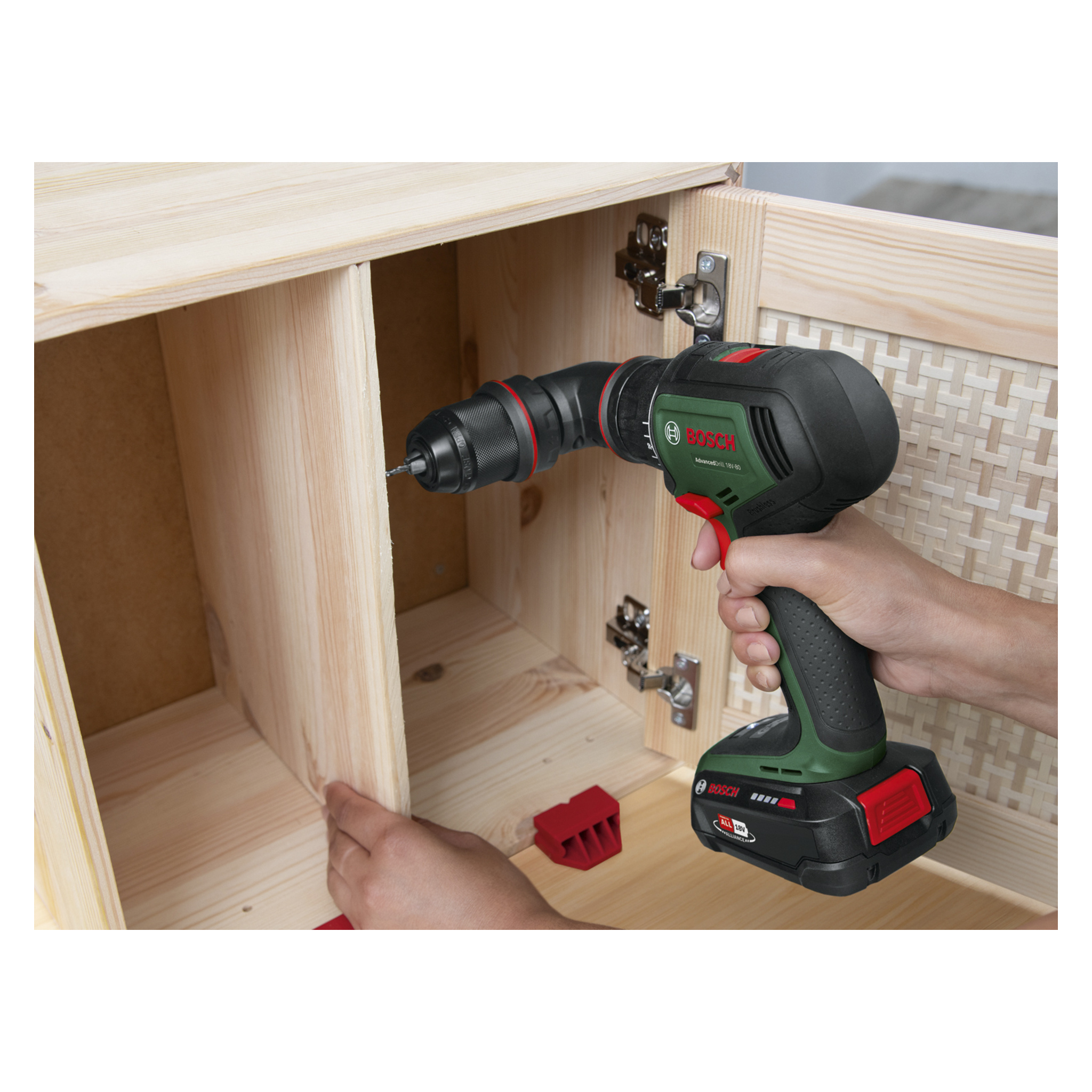 Børsteløs drill 78 Nm 18 V | Bosch Power 4 All AdvancedDrill 18V-80 | Jula