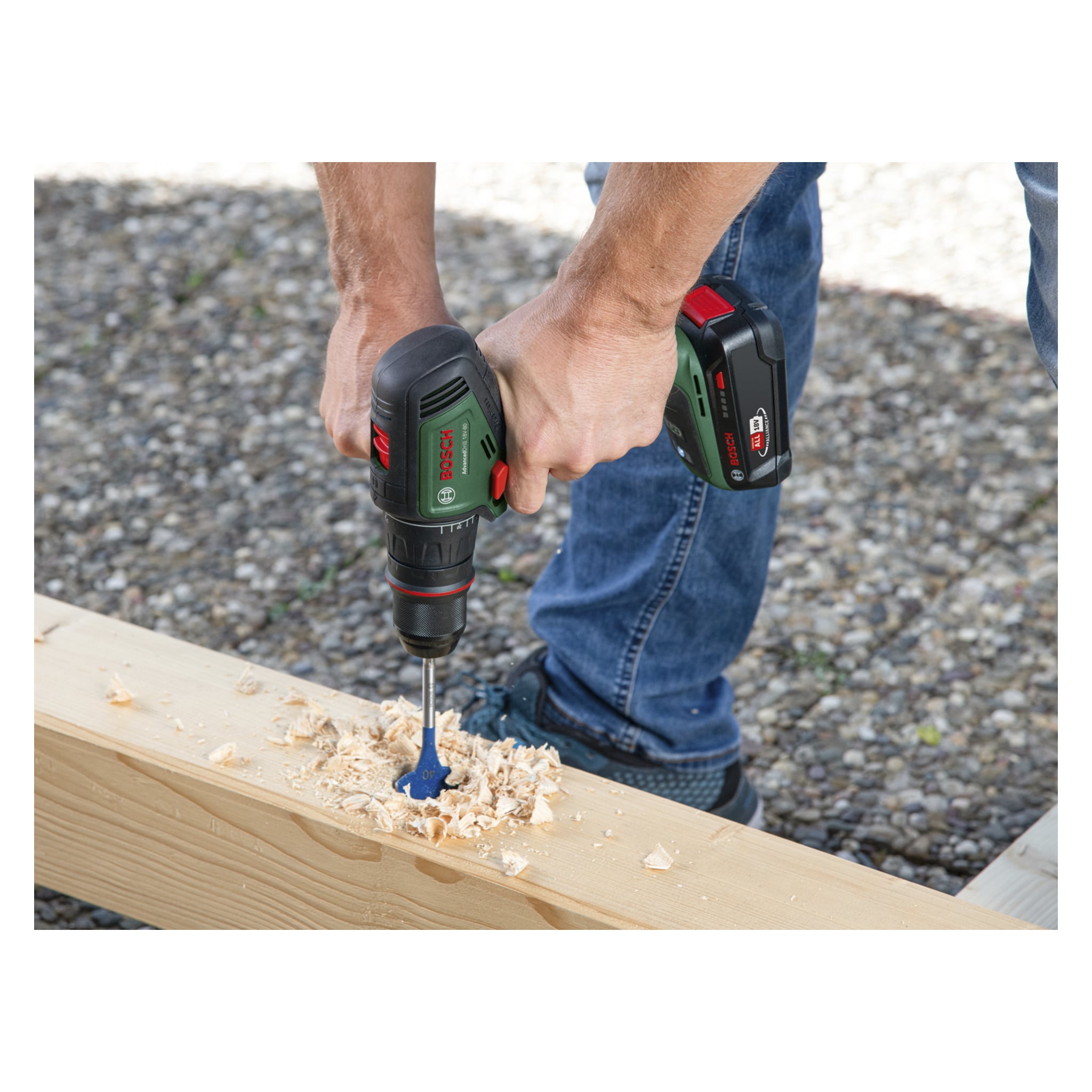Børsteløs drill 78 Nm 18 V | Bosch Power 4 All AdvancedDrill 18V-80 | Jula