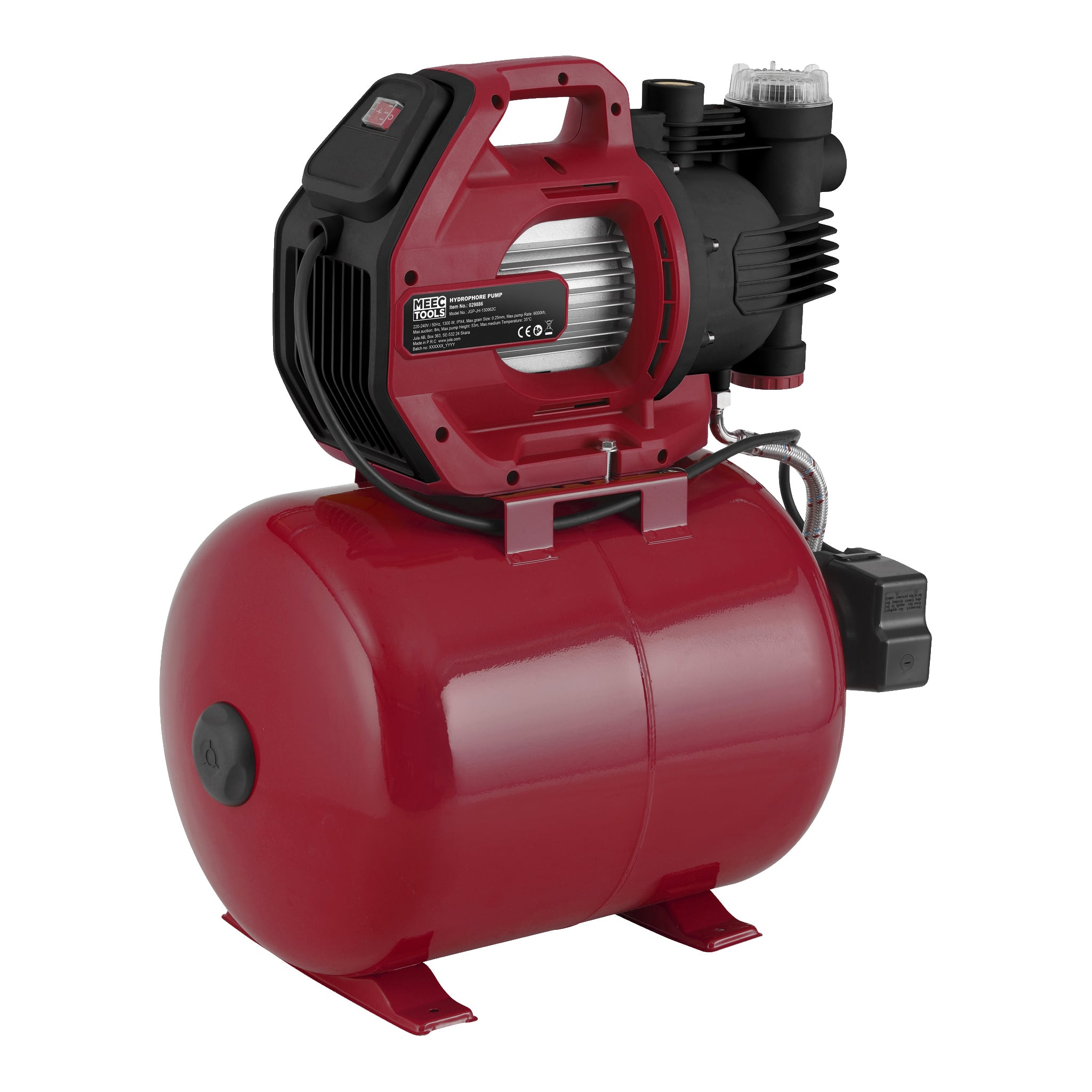 Hydroforpump 98 l/min 1300 W 50 l | Meec Tools | Jula