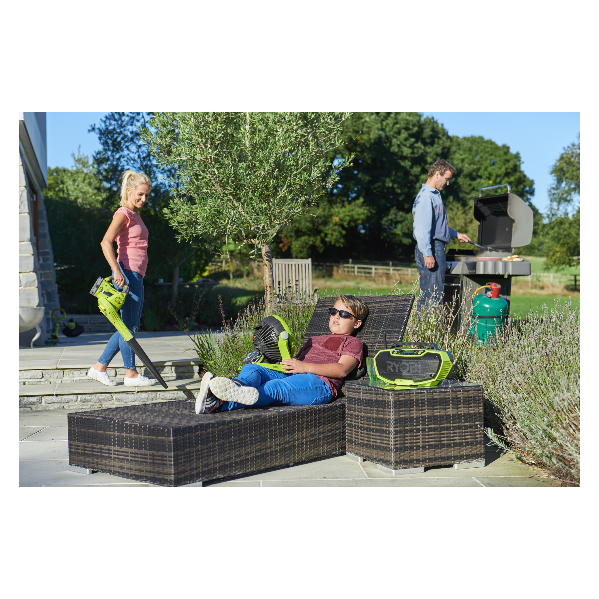 Akku-Stereo-Radio 18 V | Ryobi ONE+ R18RH-0 | Jula