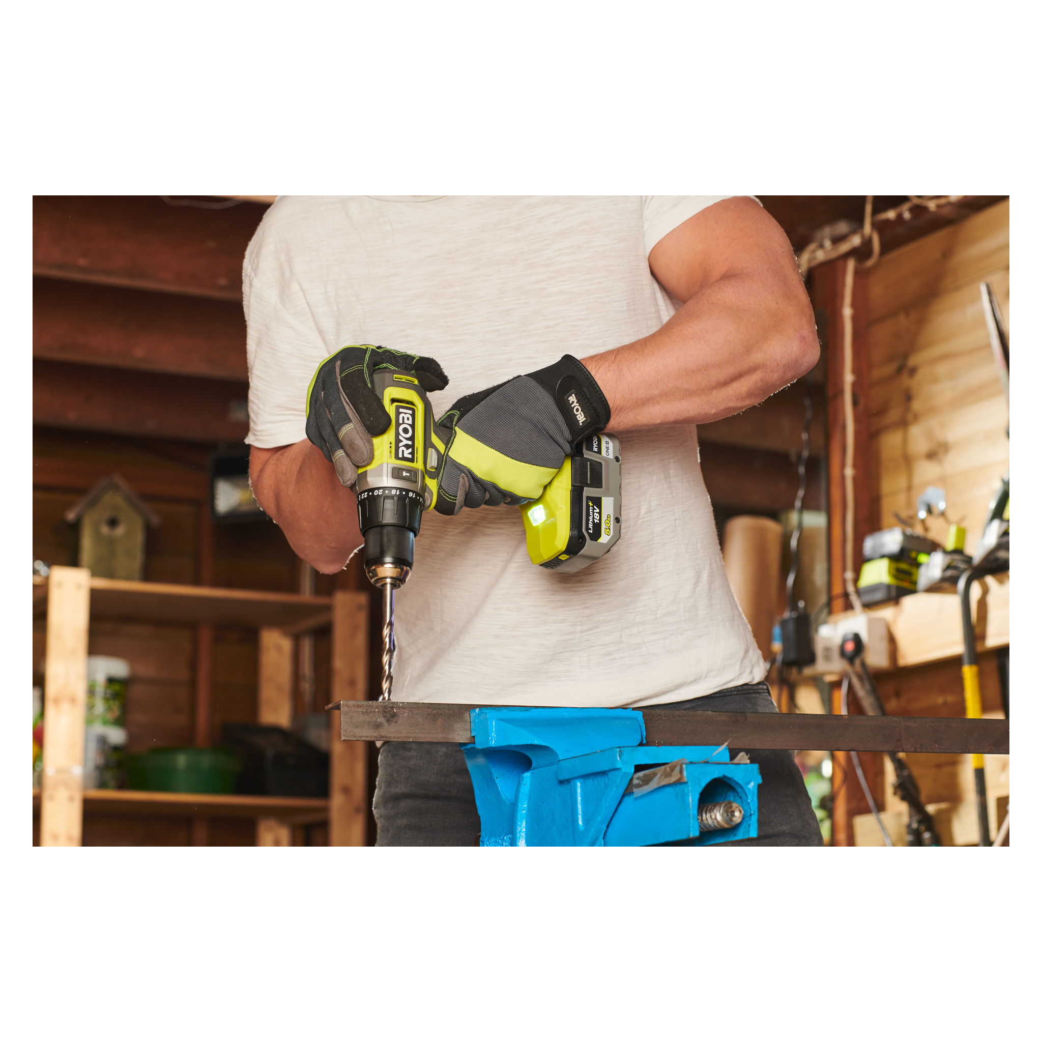 Drill 52 Nm 18 V | Ryobi ONE+ RPD18-0 | Jula