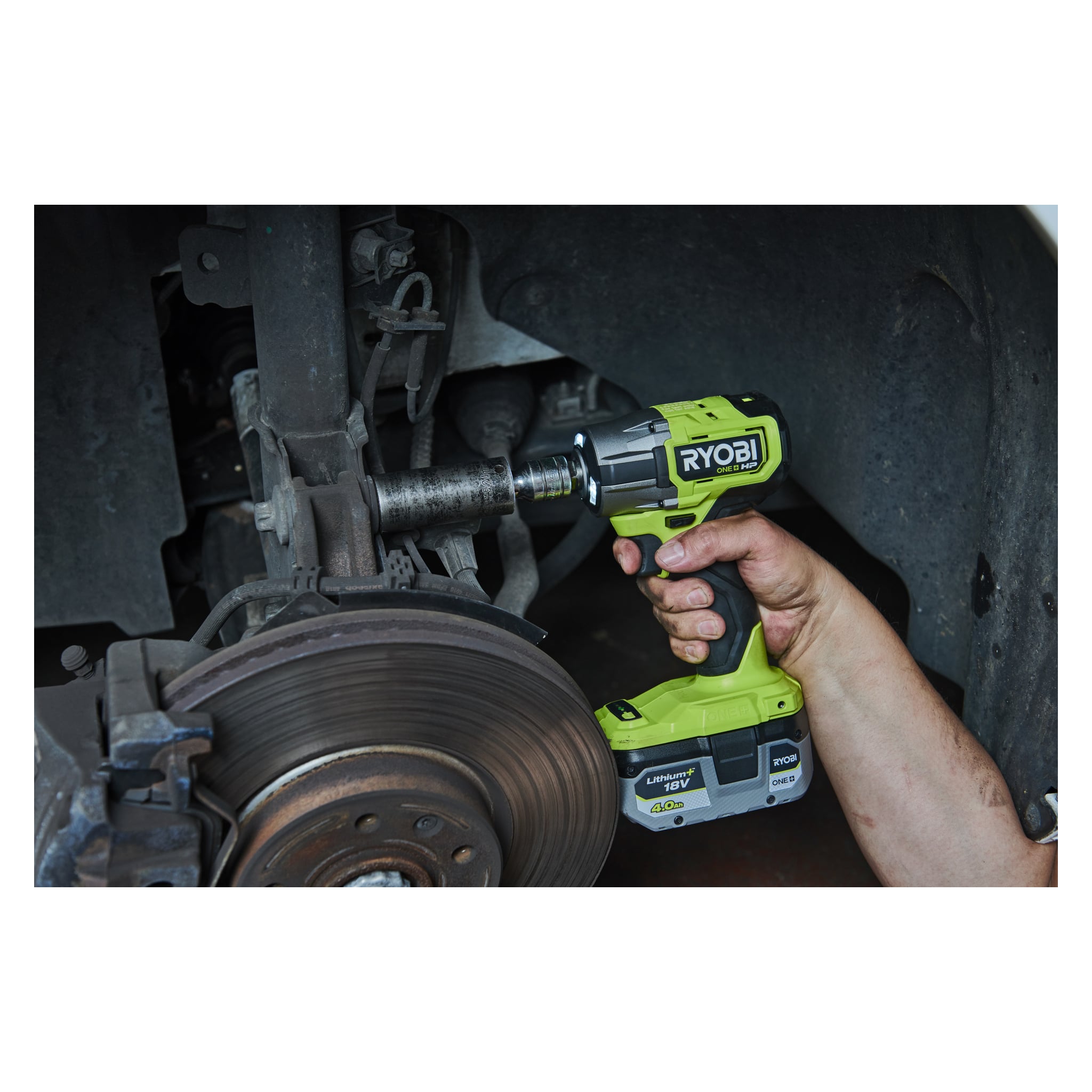 Muttertrekker 450 Nm 18 V | Ryobi ONE+ HP RIW18C-0 | Jula