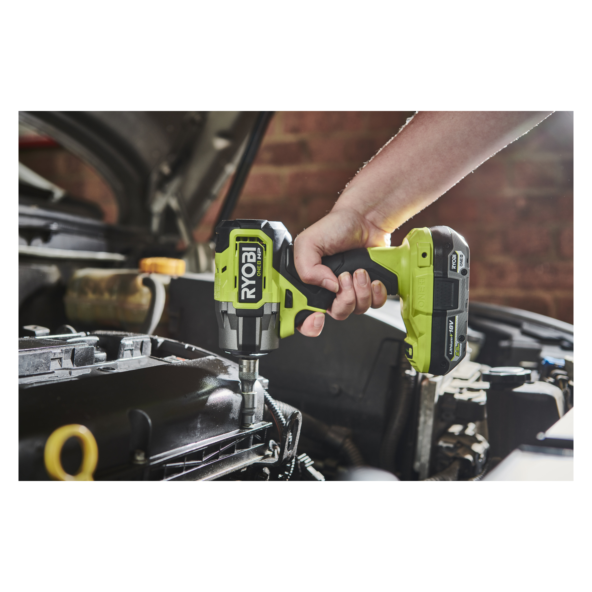 Muttertrekker 300 Nm 18 V | Ryobi ONE+ HP RIW1838C-0 | Jula
