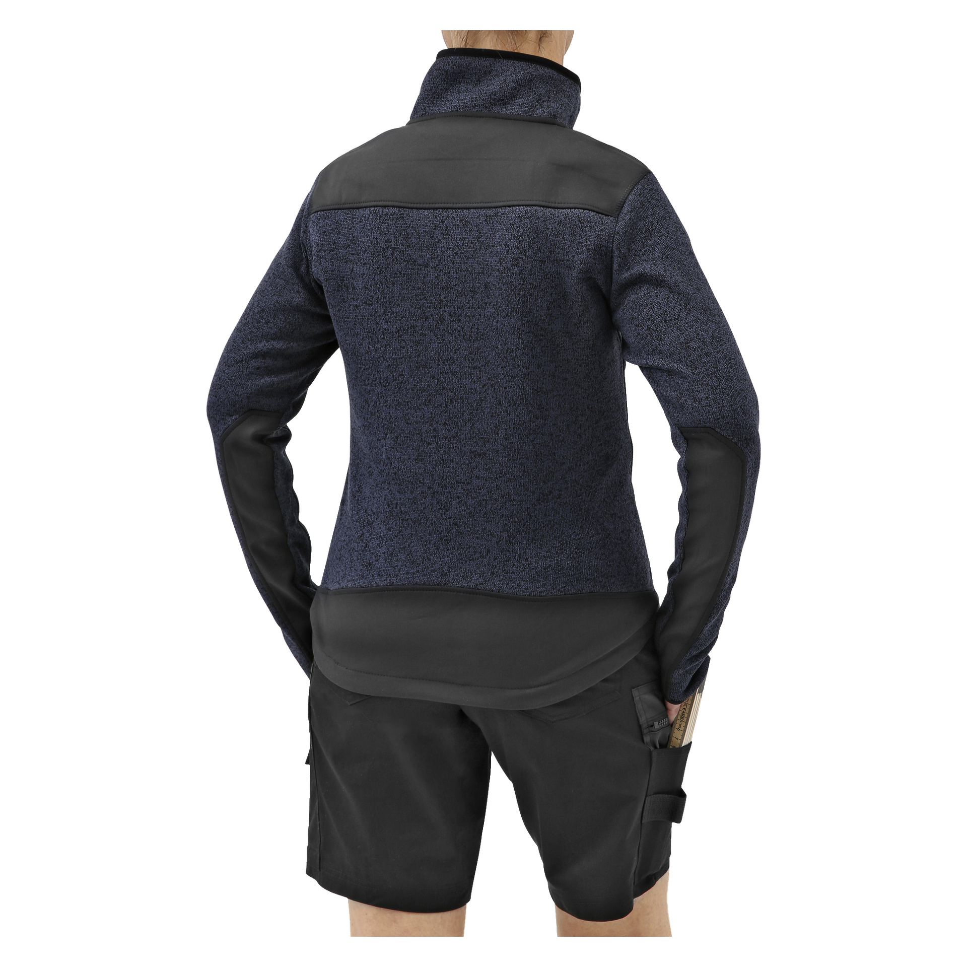 Fleecejacka dam XL | Stickad fleece | Bluewear | Jula