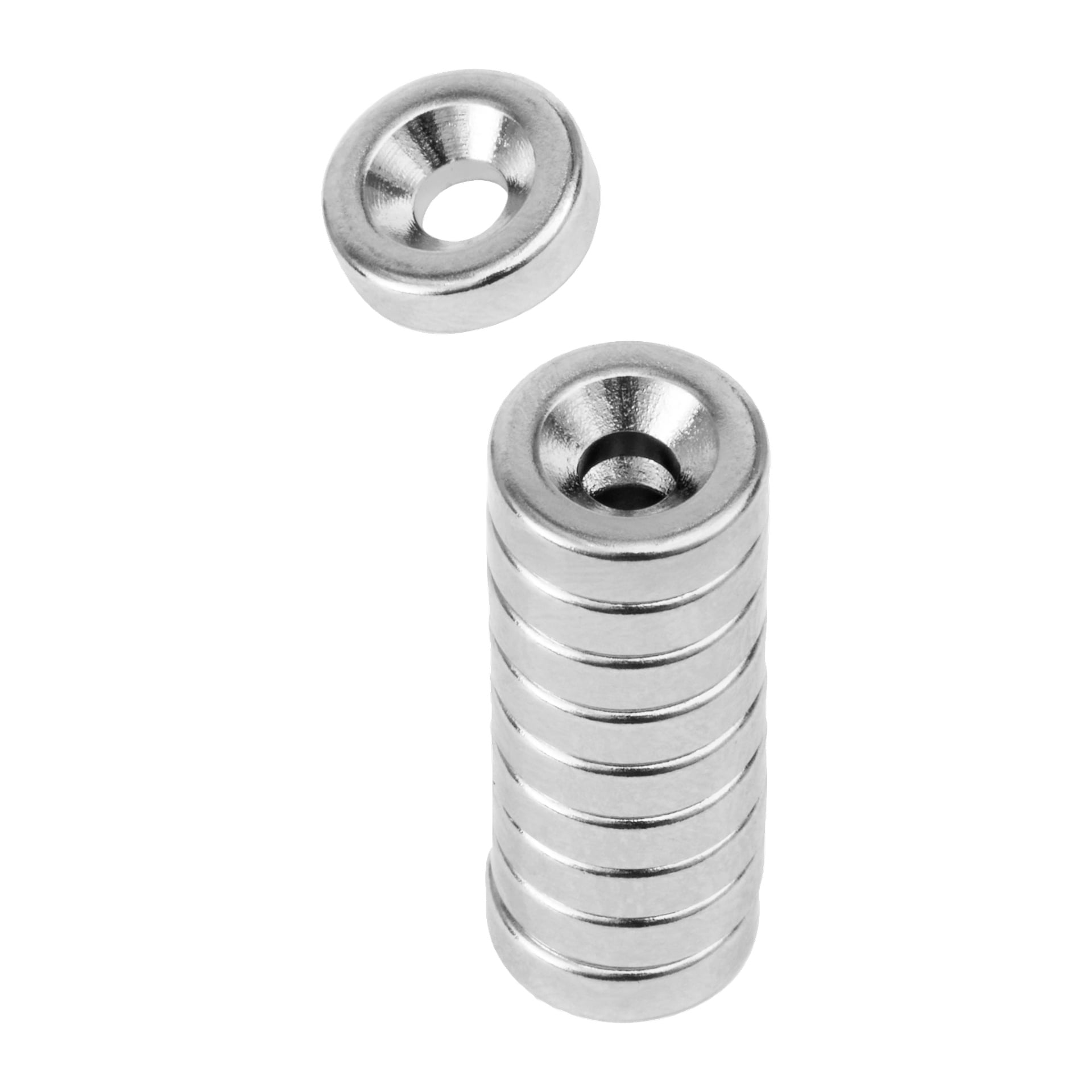 Supermagnete 10 Stk. | Neodymmagnete | Hard Head | Jula