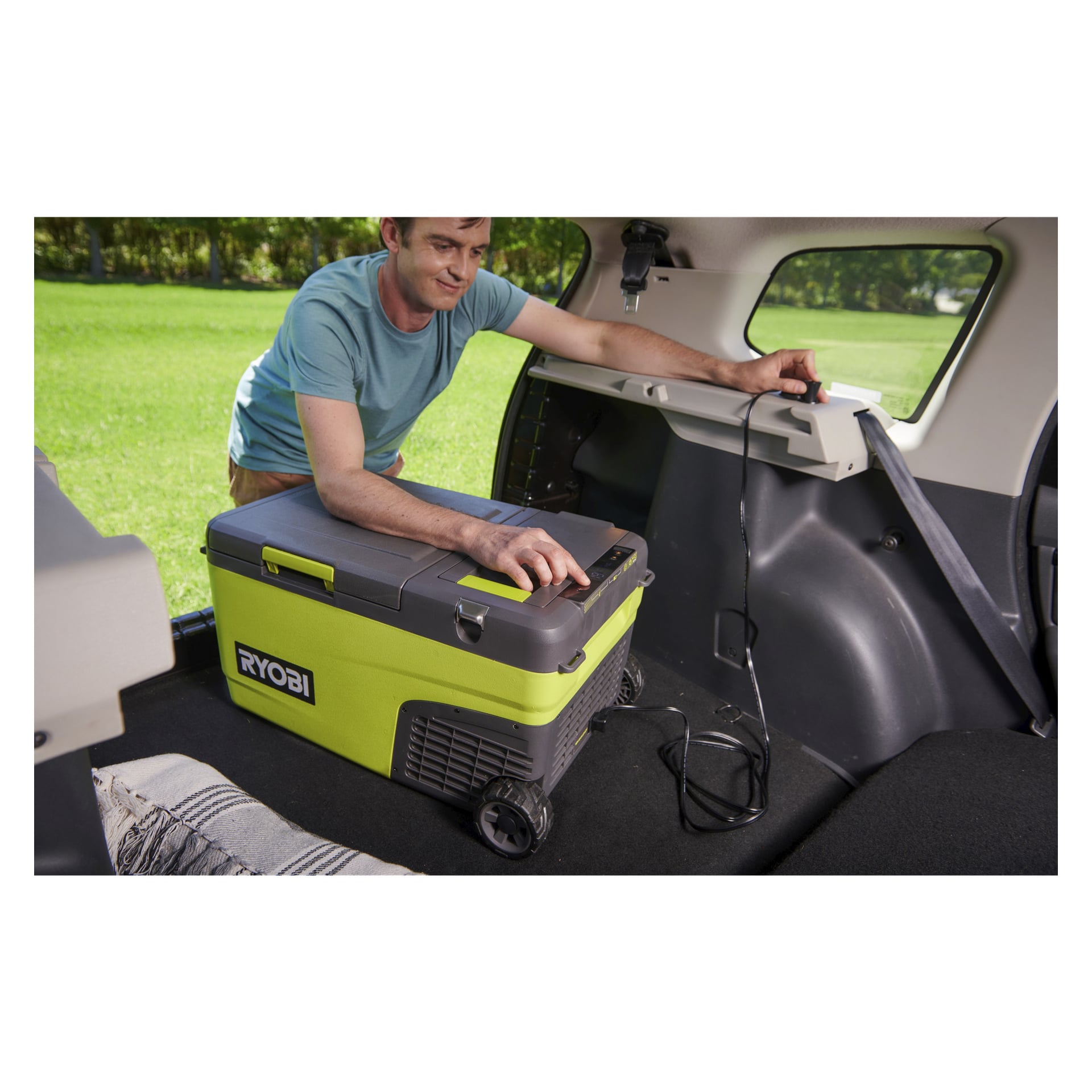 Batteridriven kyl- och frysbox 23 l 12/18/230 V | Ryobi ONE+ RY18CB23A ...