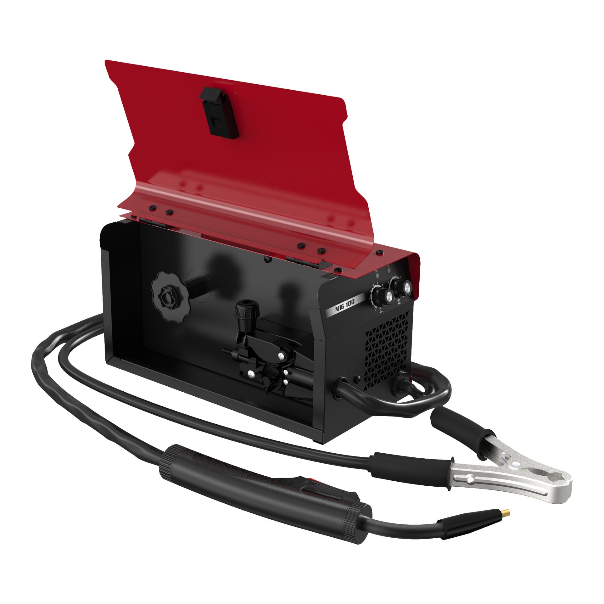 MIG-sveising 100 A 230 V | Kompakt og lett | Meec Tools MIG 100 | Jula