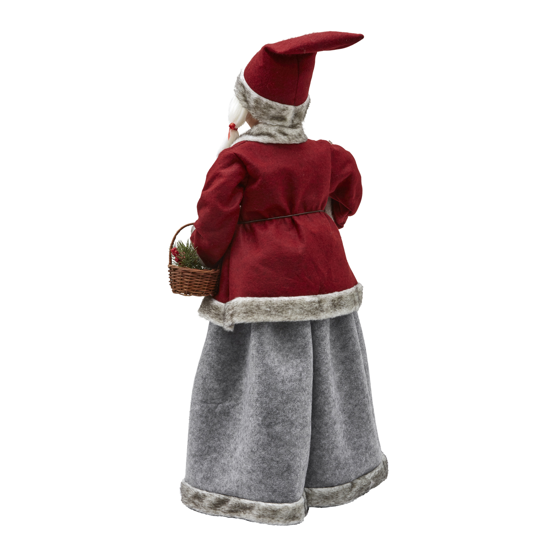 Tomtemor 81 cm | Dekorativ tomte som ingen missar | EKVIP | Jula
