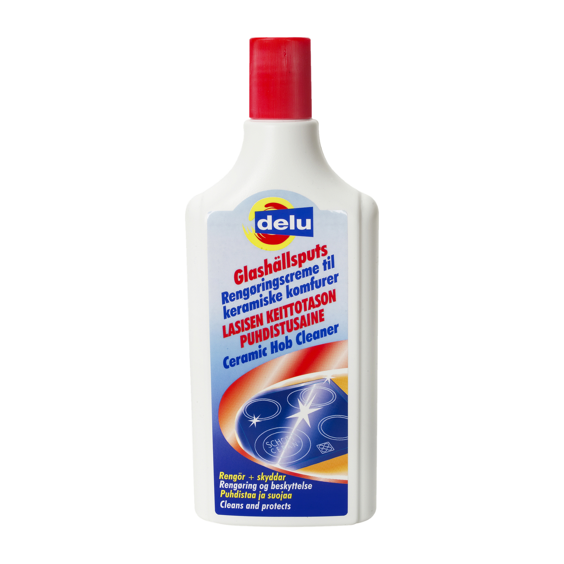 Glashällsputs 250 ml | Putsmedel med silikonolja | Delu | Jula