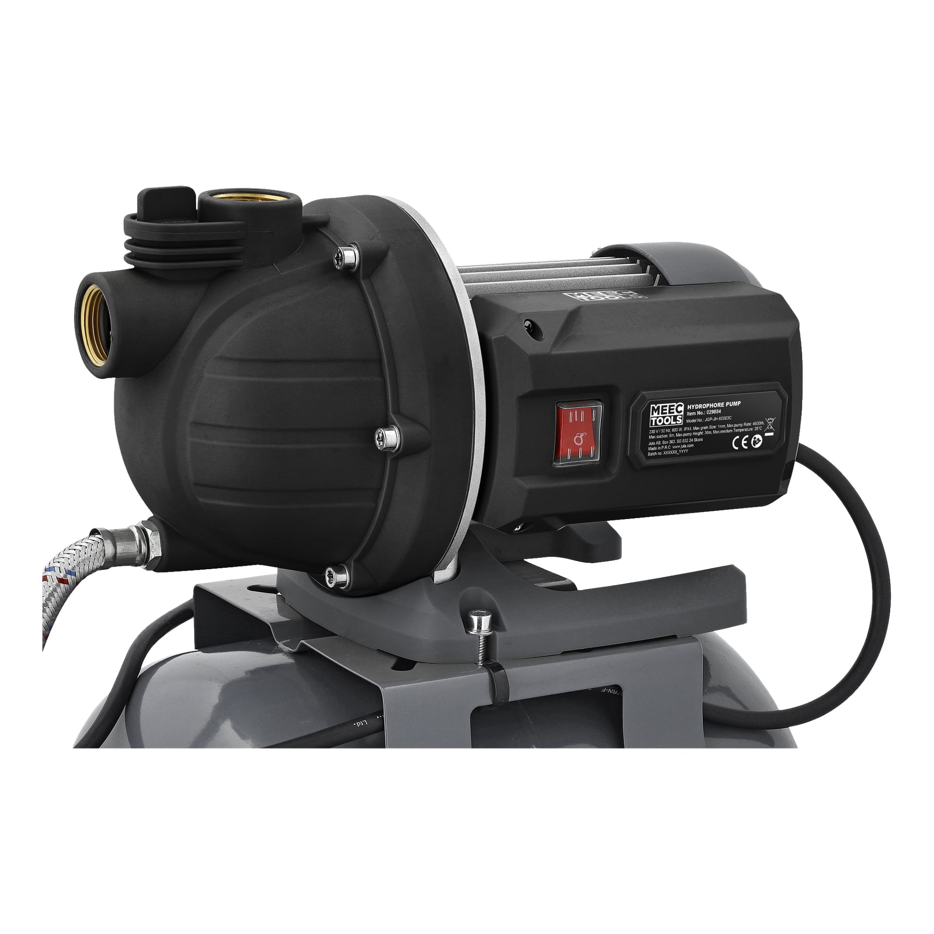Hydroforpump 75 l/min 600 W 19 l | Helautomatisk | Meec Tools | Jula