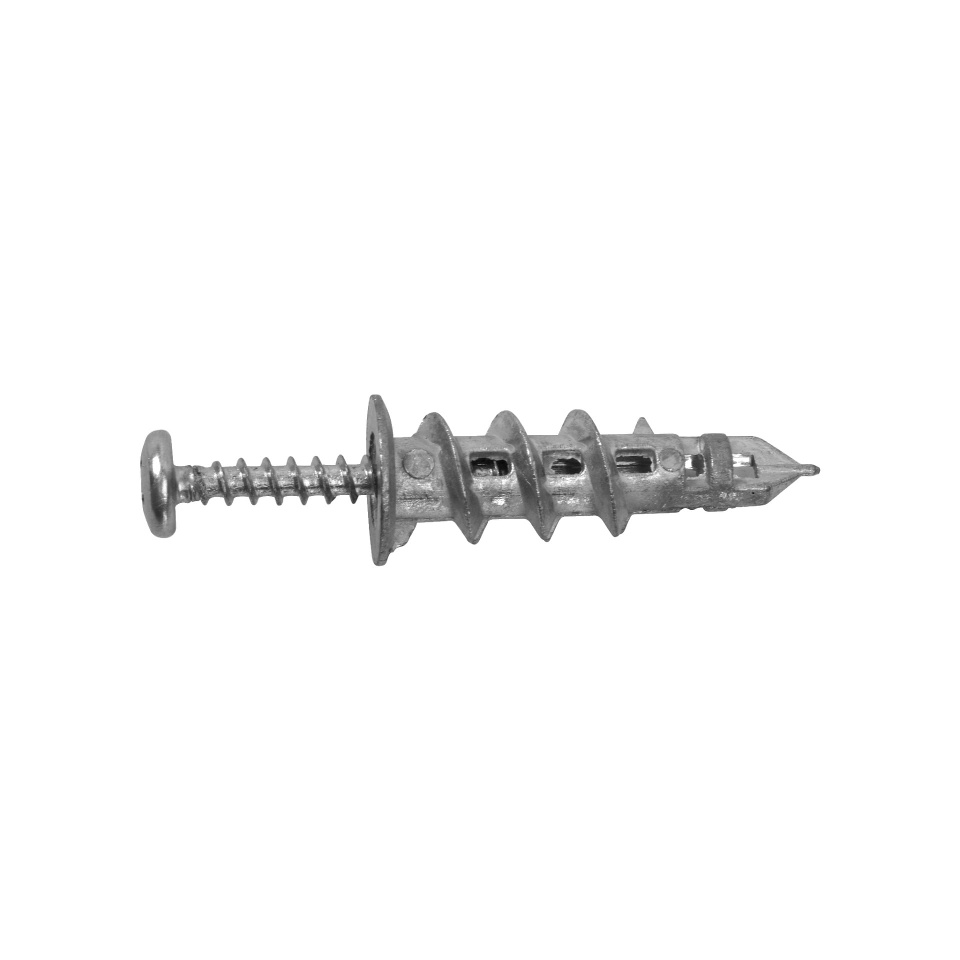 Gipsankare 10-pk | Metallankare som skruvas in | Hard Head | Jula